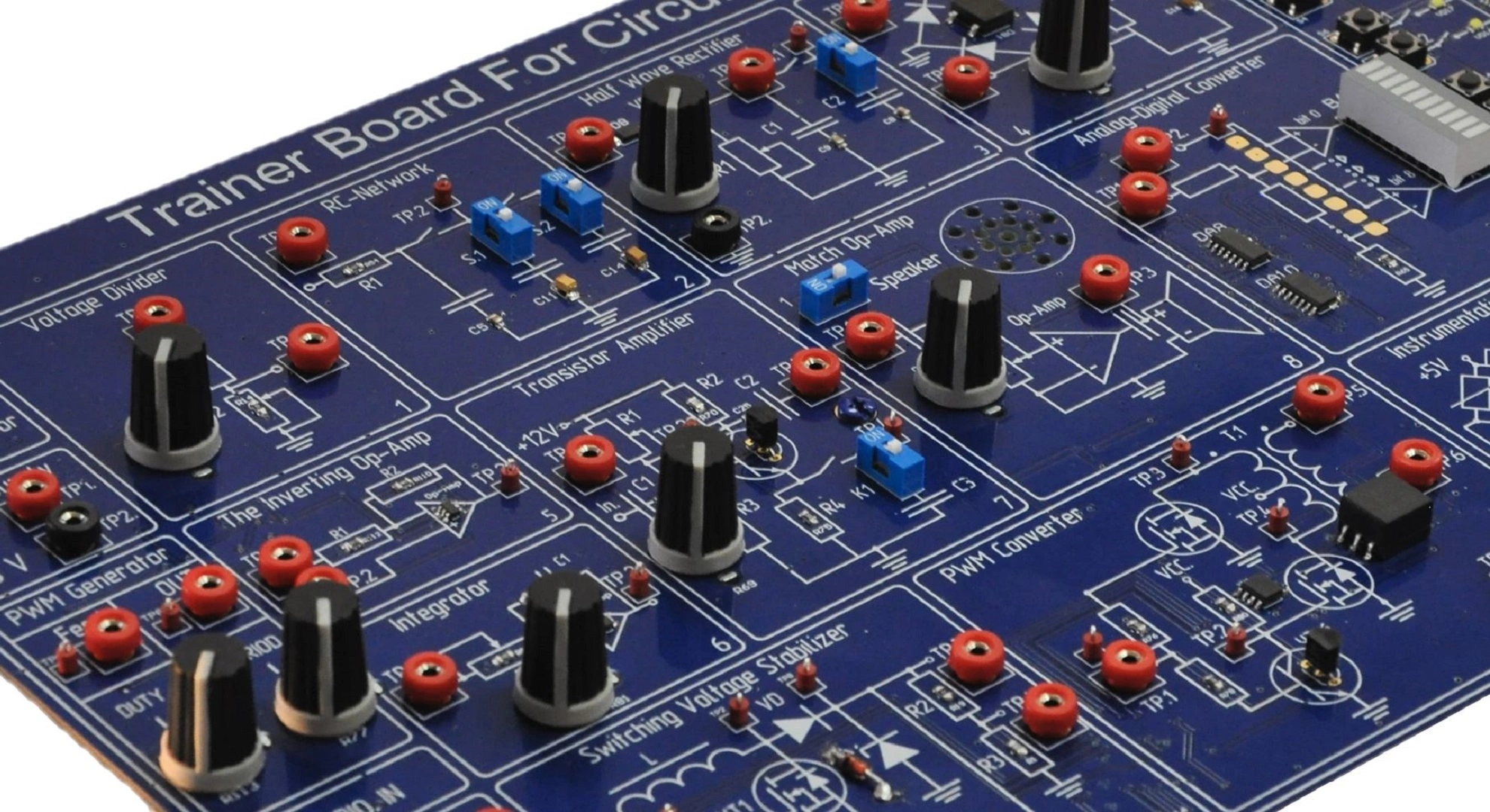 Trainer Board For Circuit Design — Modular Engineering