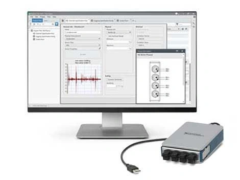 Universal data acquisition and recording system, 4 channels — Modular ...