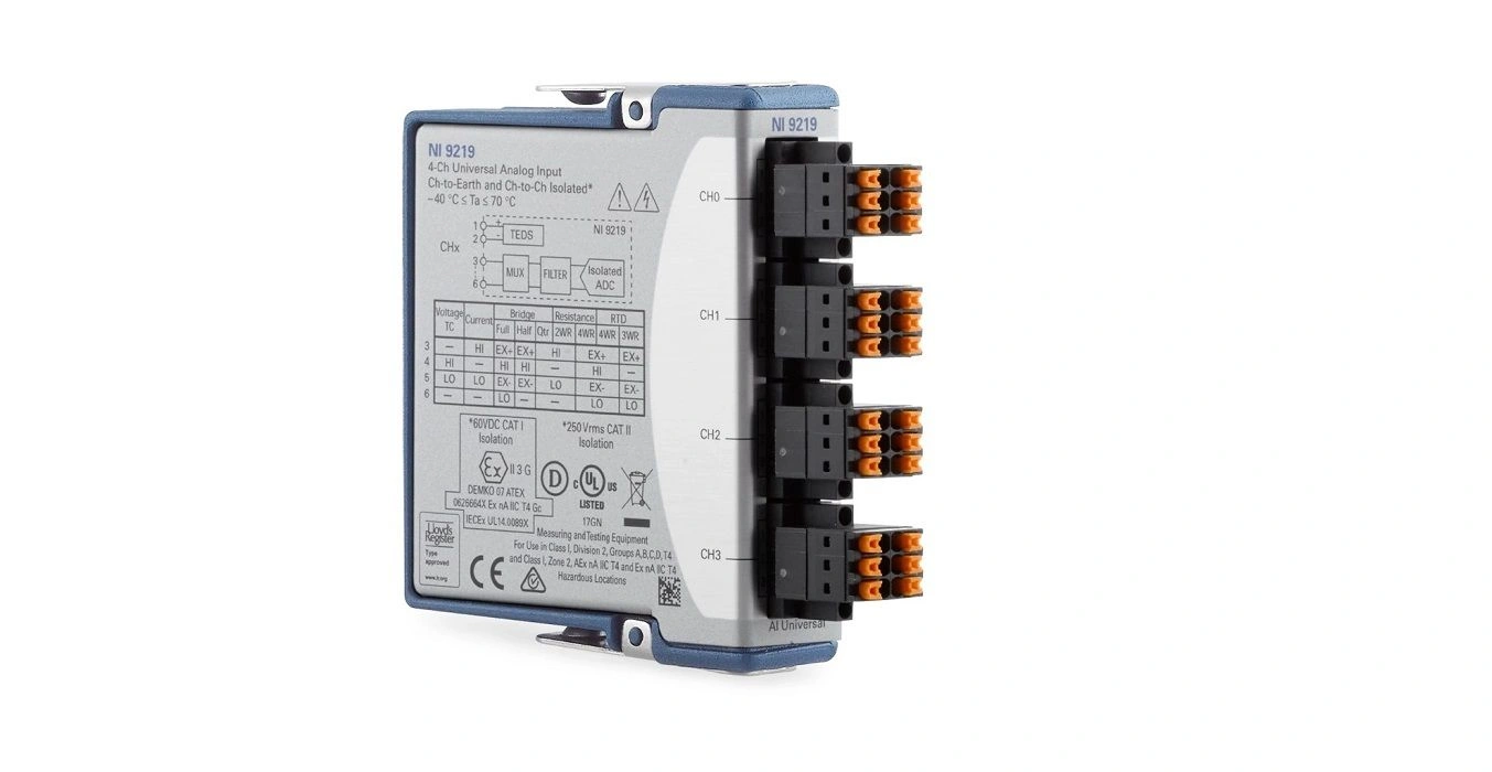 Universal data acquisition and recording system, 12 channels — Modular ...